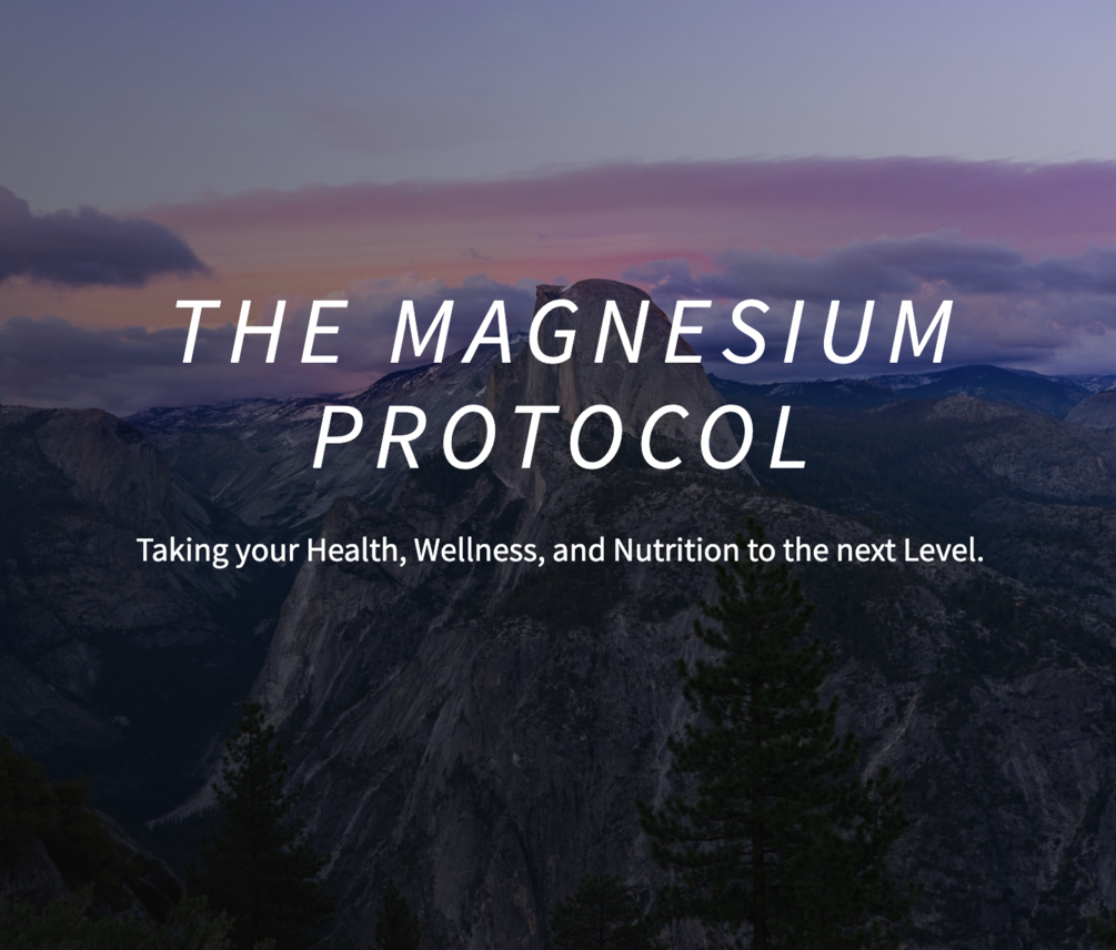 The Magnesium Protocol