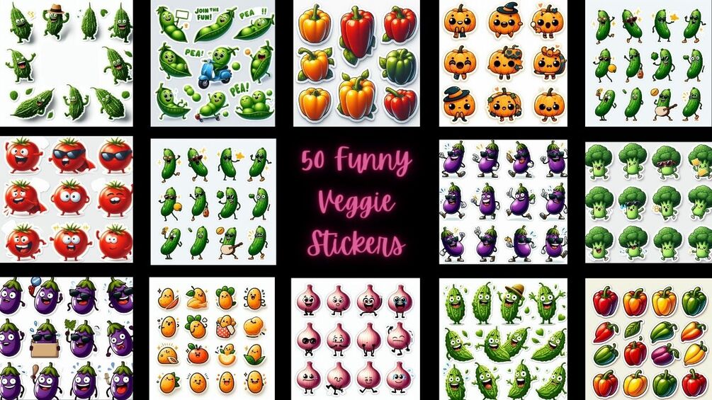 Vegetable Stickers