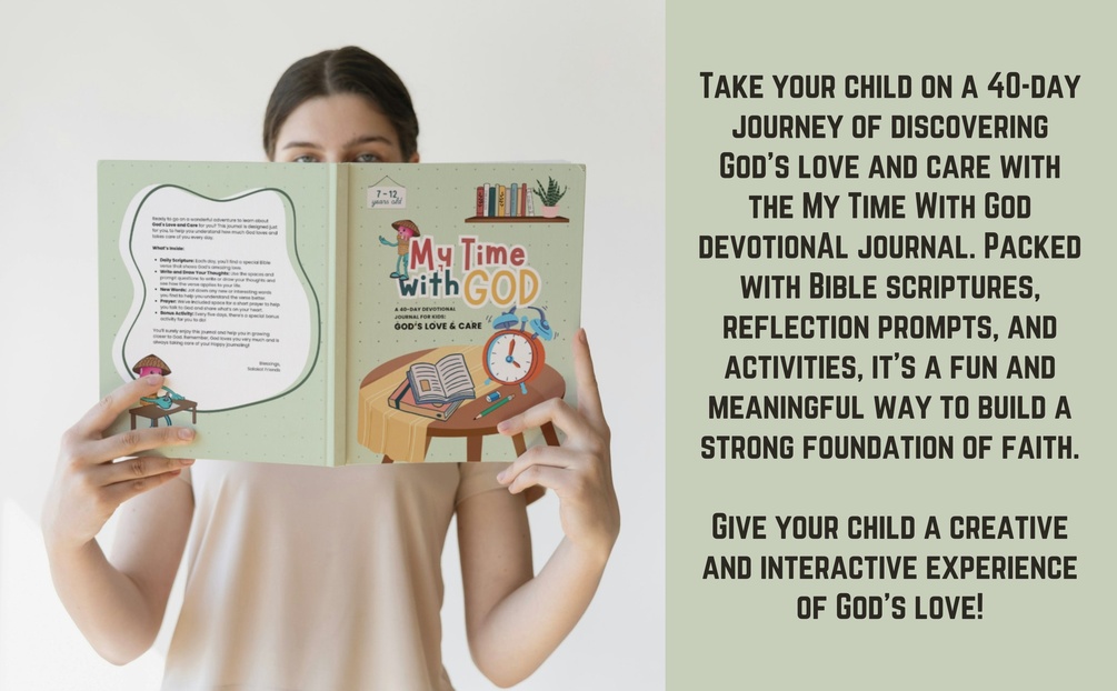 My Time With God — God's Love And Care: A 40-Day Devotional Journal ...