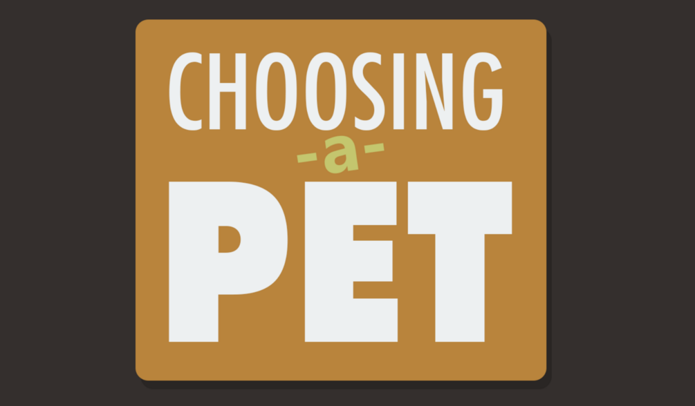 Choosing a Pet (with Resale Rights)