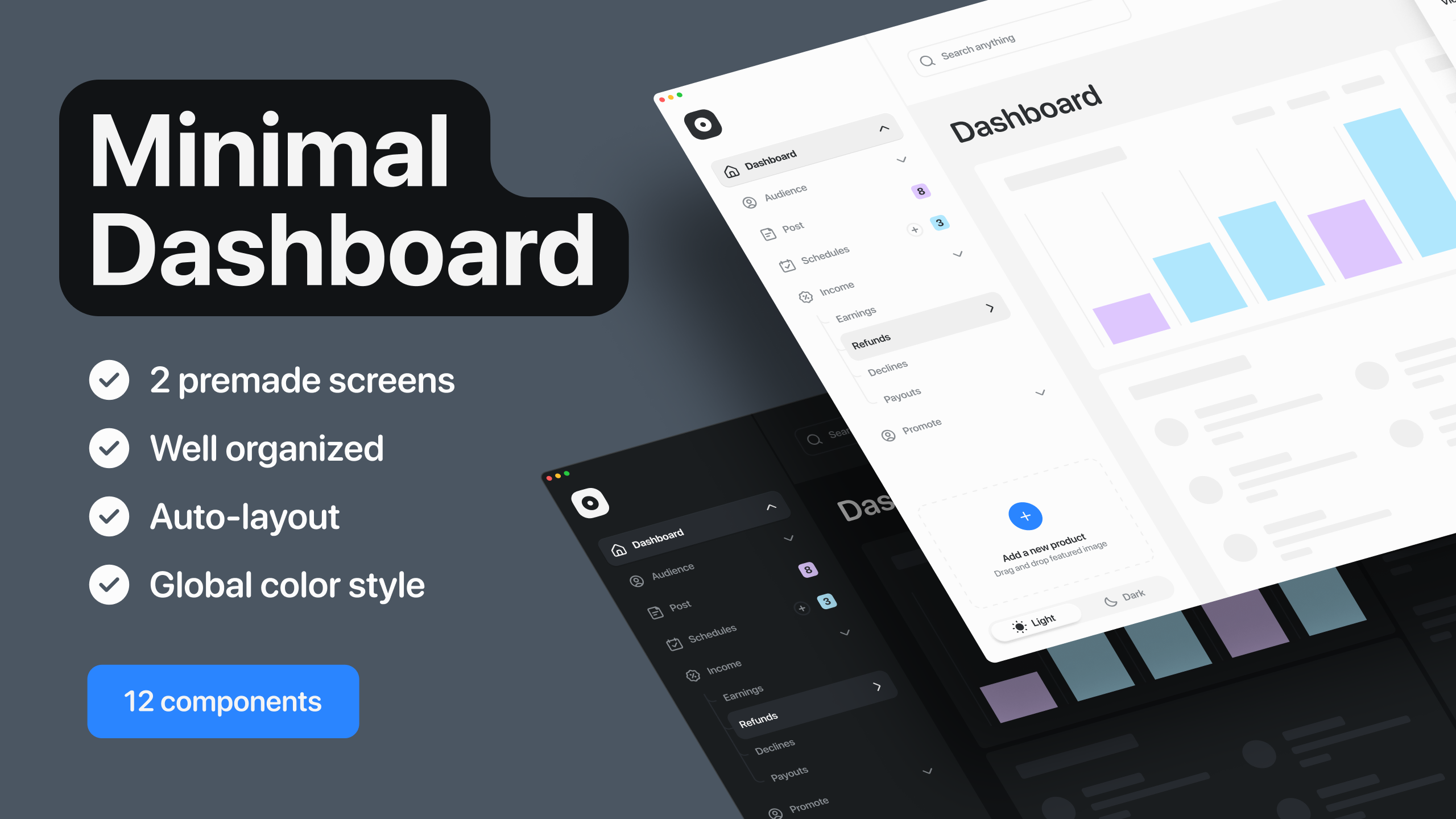 Introducing the Minimal Dashboard UI Template - Elevate Your Dashboard ...