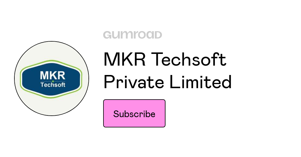 MKR Techsoft Private Limited