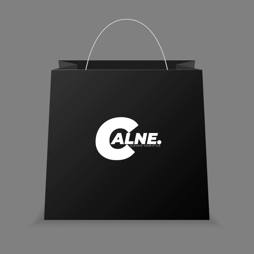 "Modern Clothing Logo & Label Pack – CALNE”
