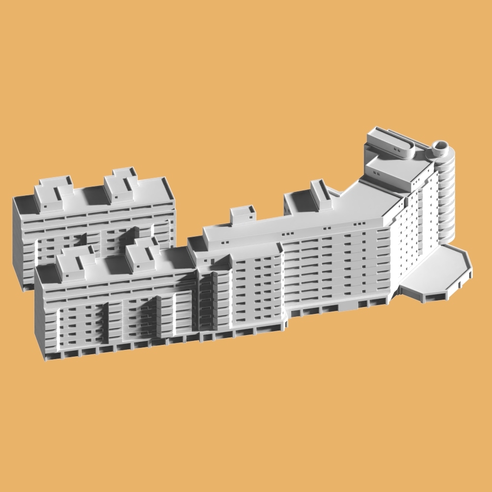 Blocul Dunărea (întreg complexul)