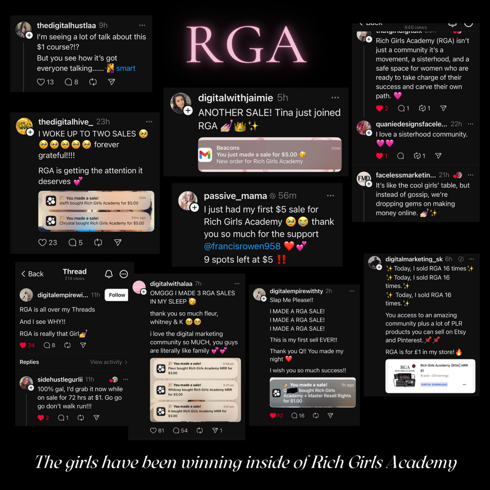 Rich Girls Academy (RGA - MRR)