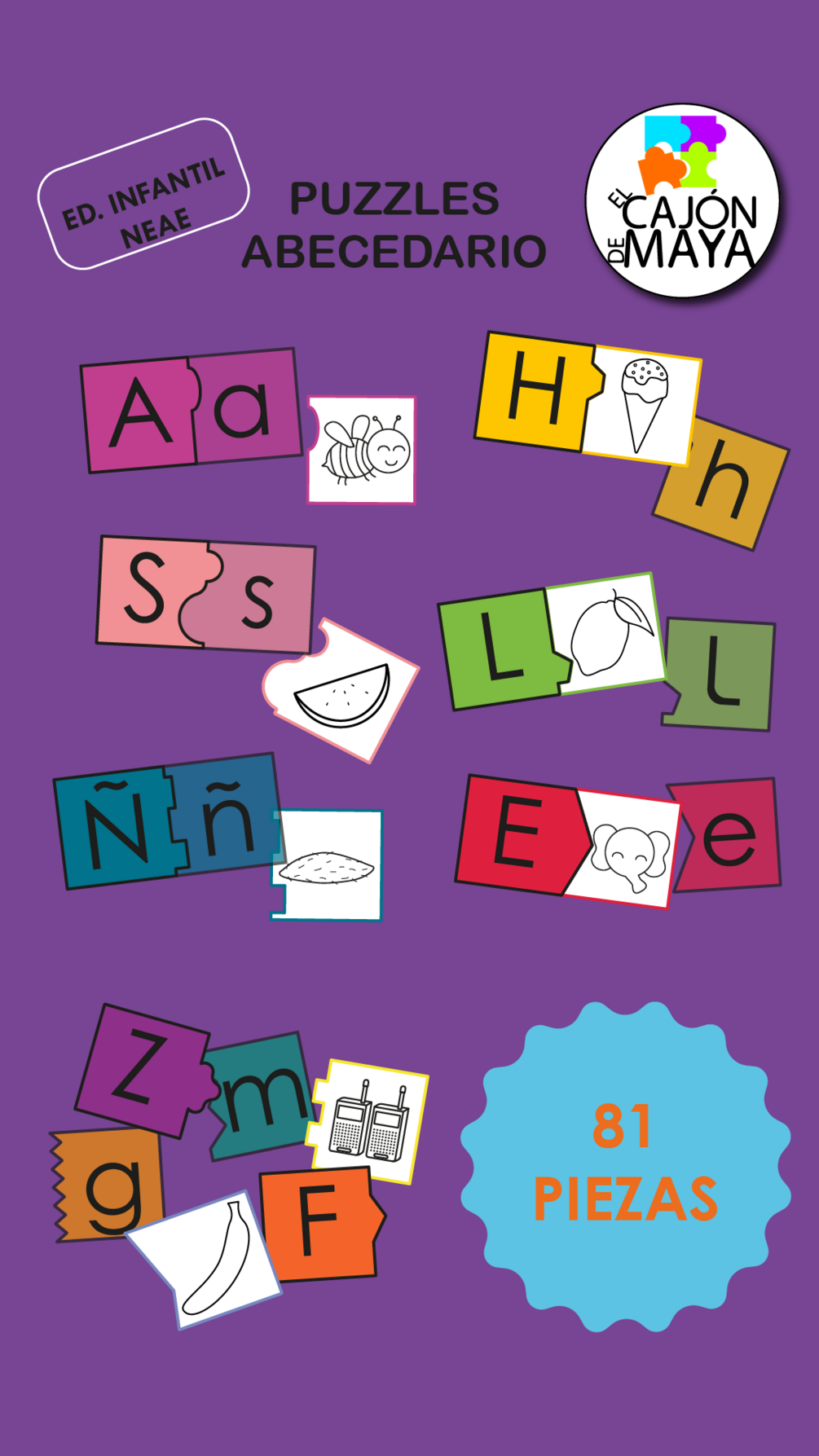 Puzzles abecedario