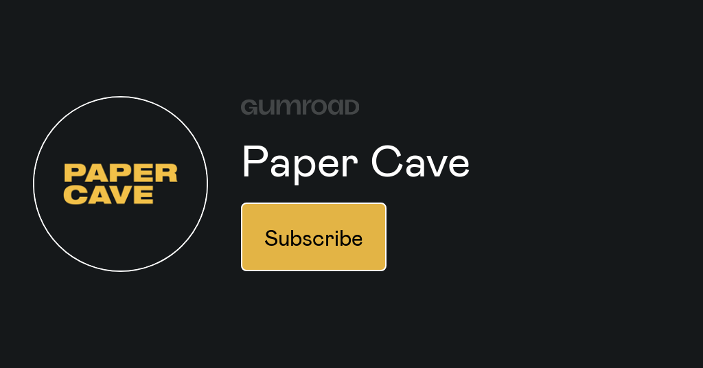 Paper Cave