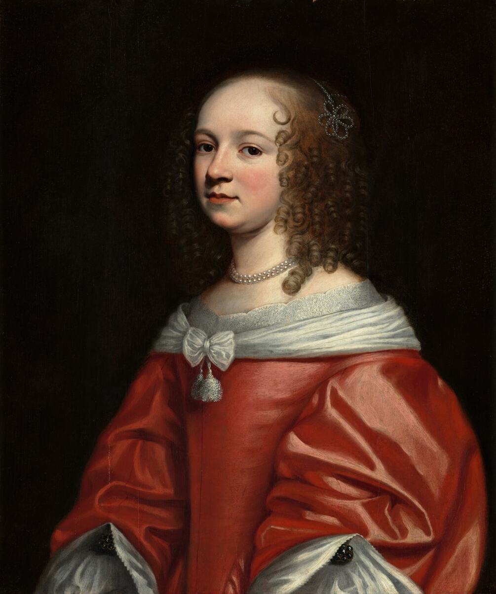 Portrait of a young woman by Arnold van Ravesteyn