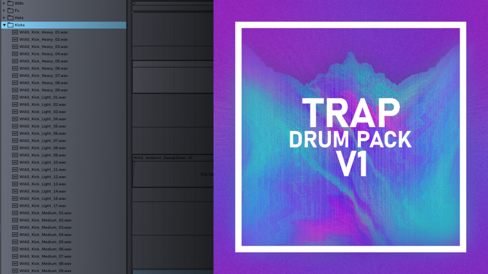 WIAS - Trap Drums Sample Pack Vol.1
