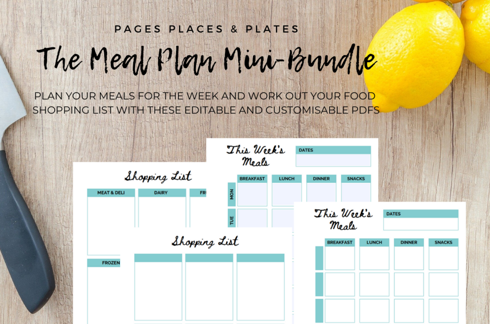 The Meal Plan Mini-Bundle