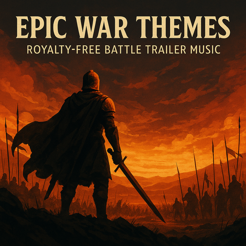 Epic War Themes – Royalty-Free Battle Trailer Music (10 Tracks | WAV + MP3 + License)