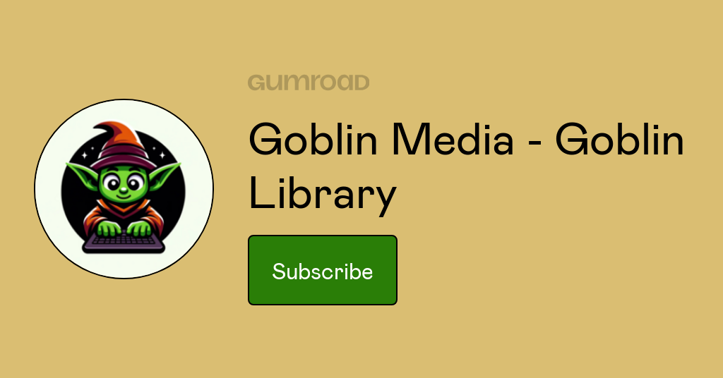 Goblin Media - Goblin Library
