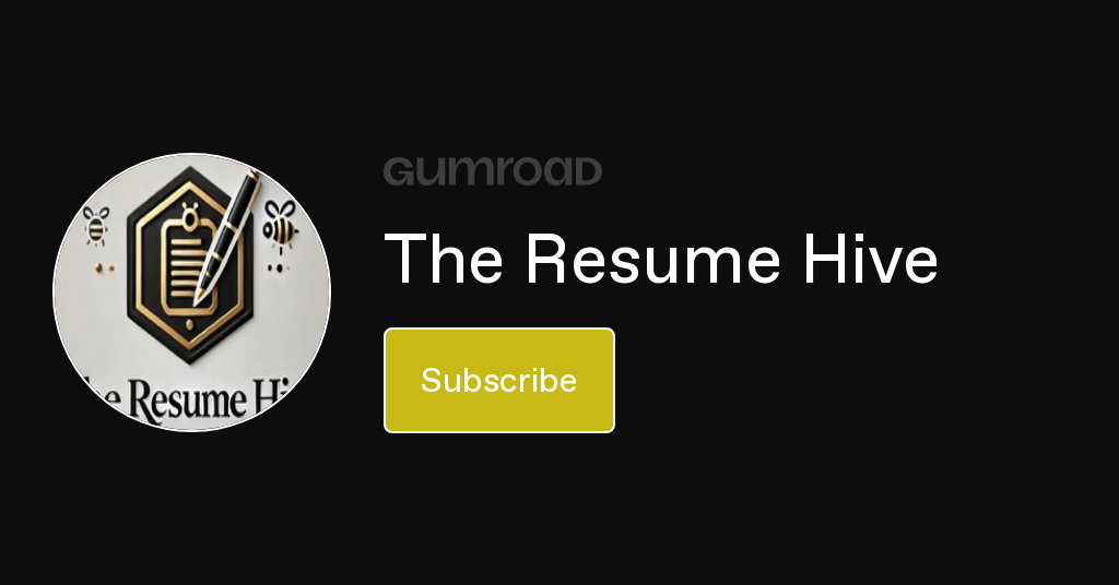 The Resume Hive