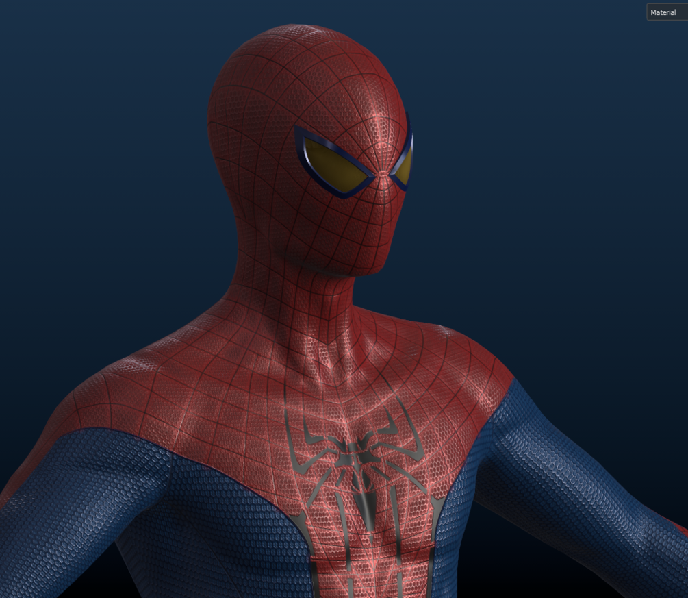 The Amazing Spider-Man Bundle (TEXTURES FOR LAIR MALE BASE!!)