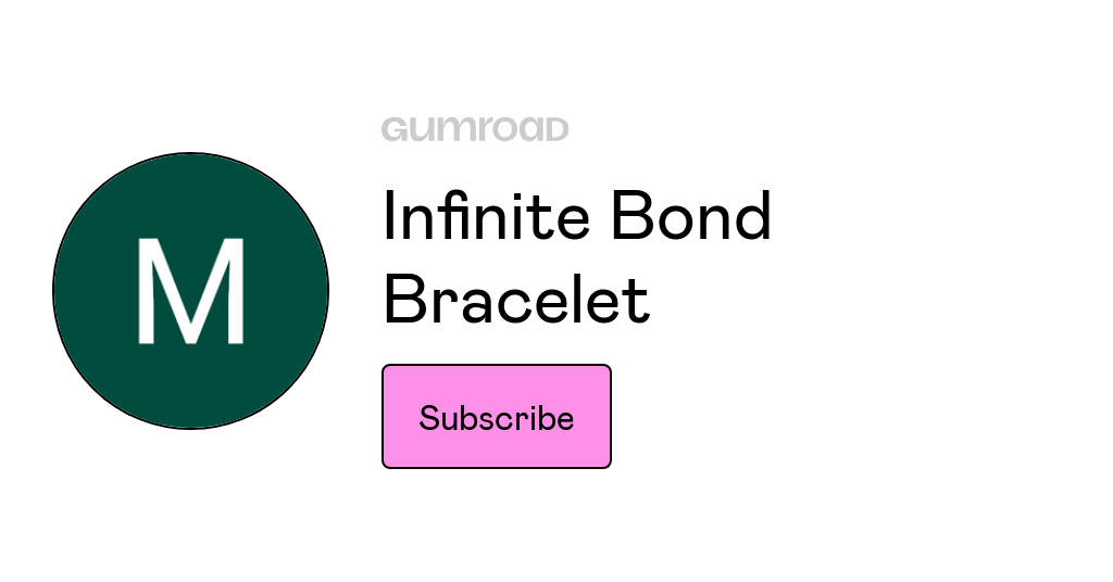 Infinite Bond Bracelet