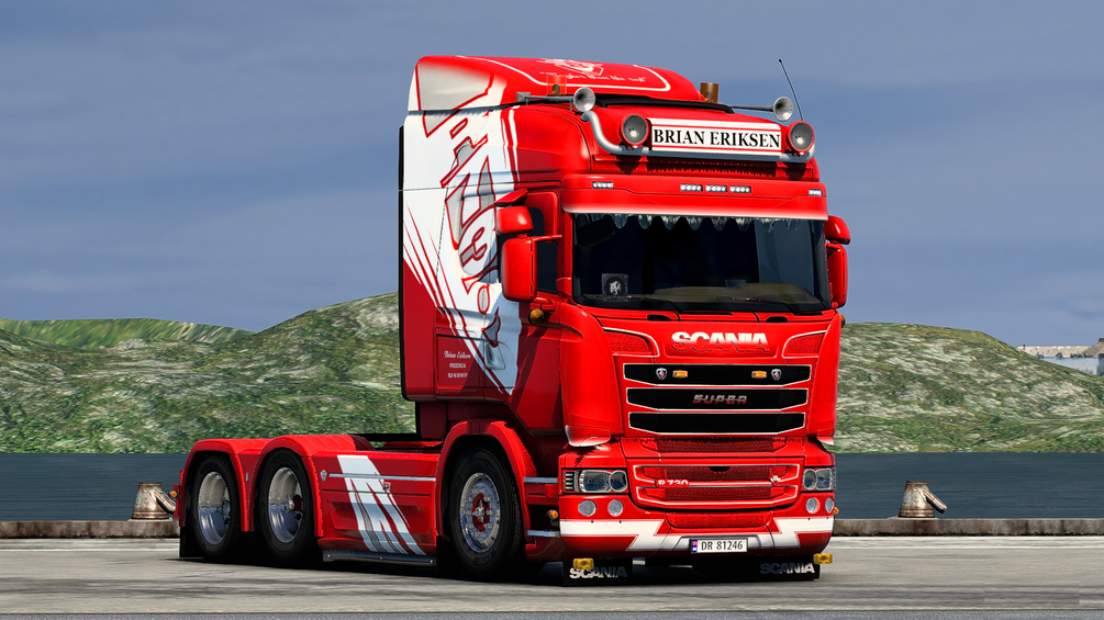 Scania RJL 6s Brian Eriksen Skin