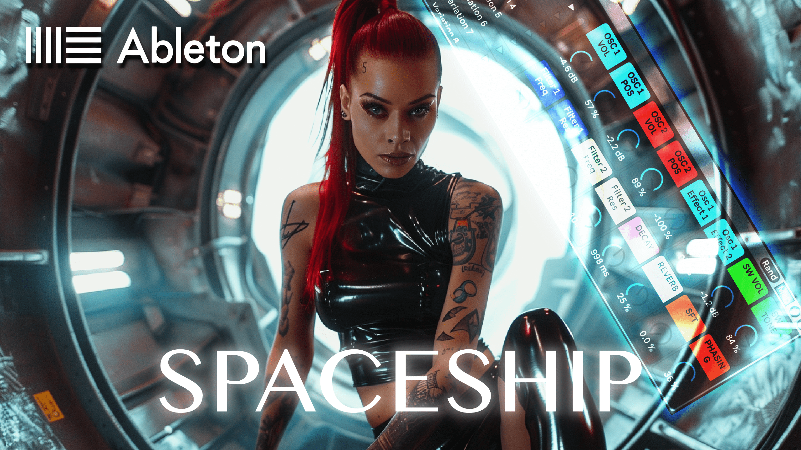 "SPACESHIP - Instrument Rack for Ableton Live 11 Suite" 🚀🎹 - 🎛️ ANOTHER MACHINES 🎛️