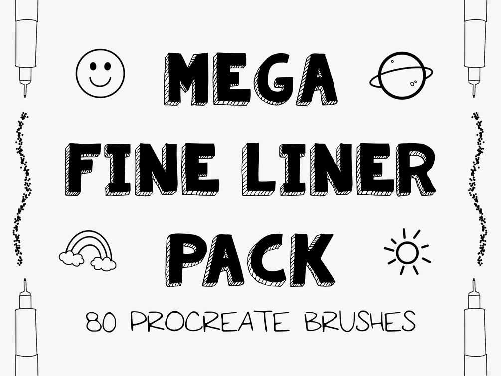 Procreate Fine Liner Pack