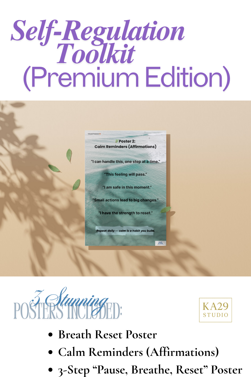 Self-Regulation Toolkit (Teens + Adults) — Premium Edition Version 1