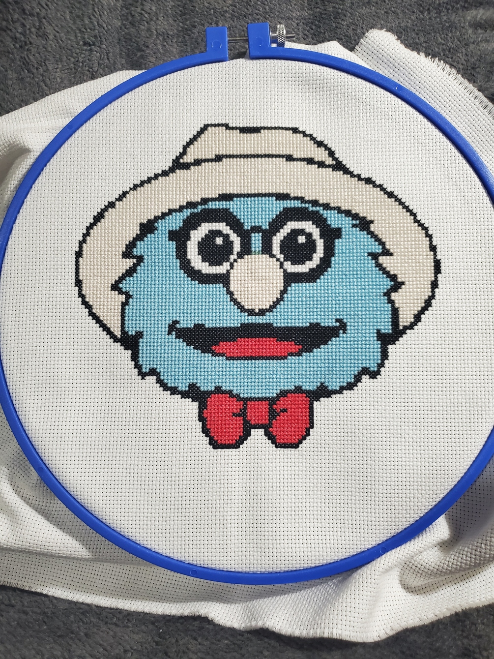 Cross Stitch Pattern - The Professor - Puppet History