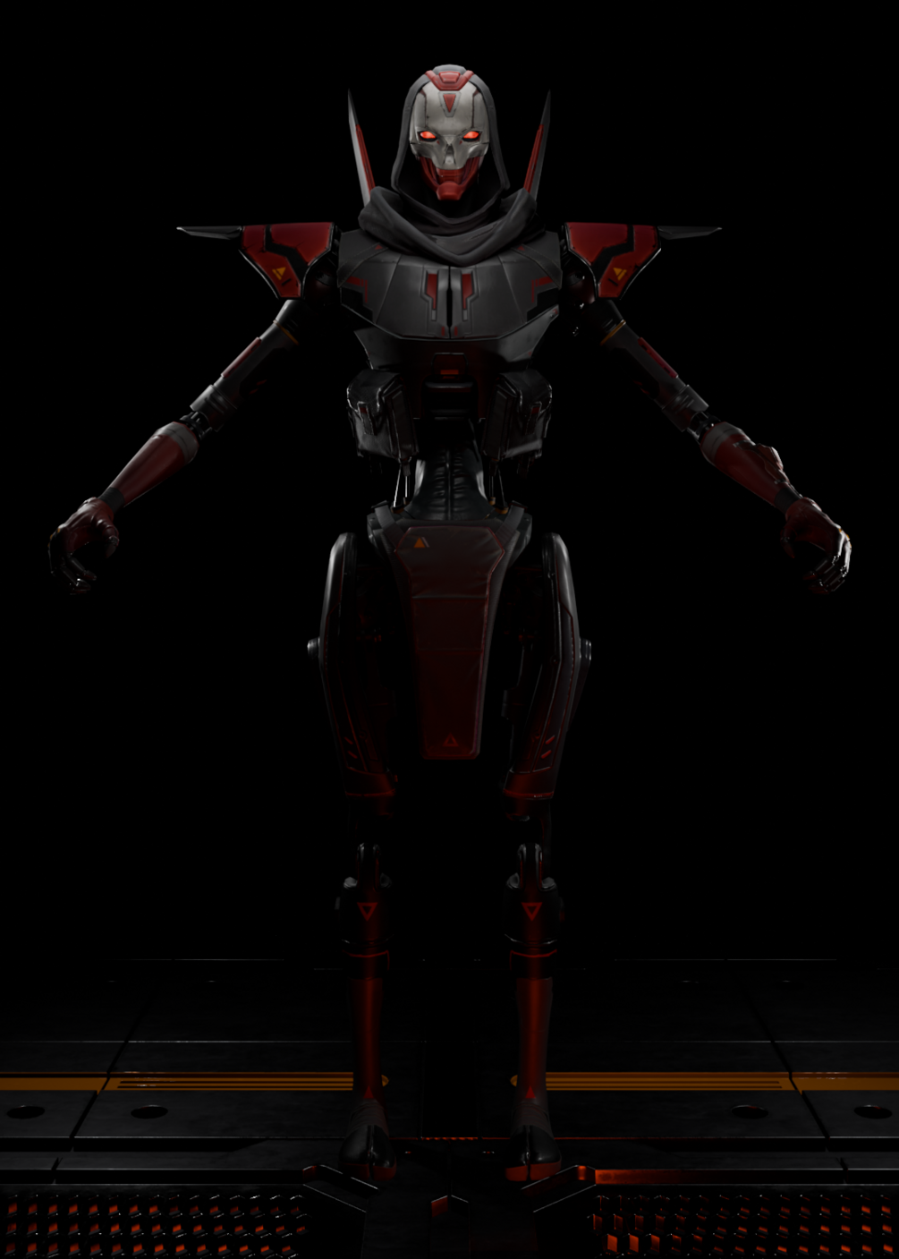 Revenant Reborn Rig With FK/IF Controls (Blender)