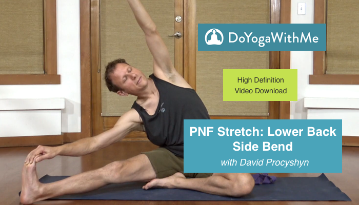 PNF Stretch: Lower Back Side Bend with David Procyshyn - HD