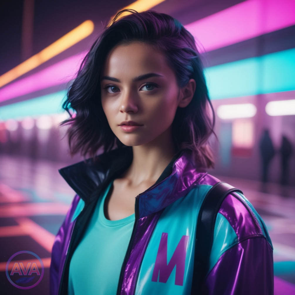 Retro Futurism Synthwave Avatars Pack