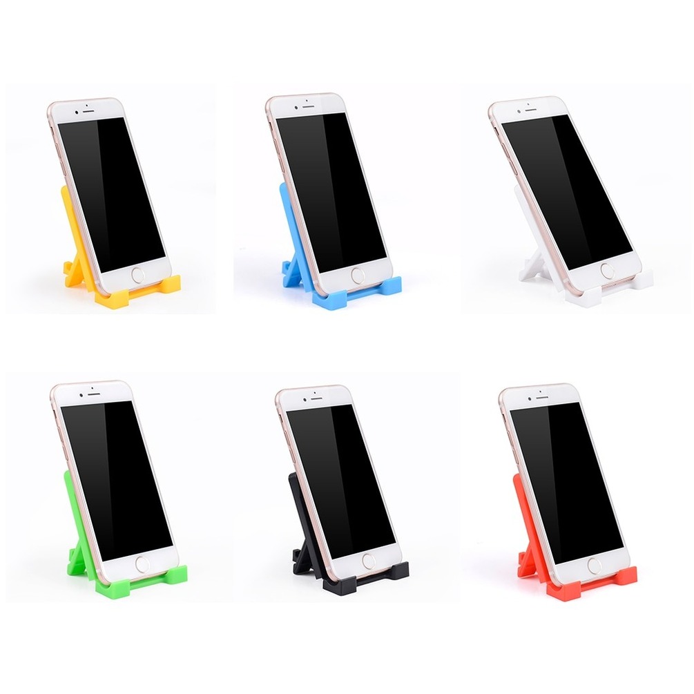Universal Plastic Phone Holder Stand Foldable Desk Stand Adjustable For ...