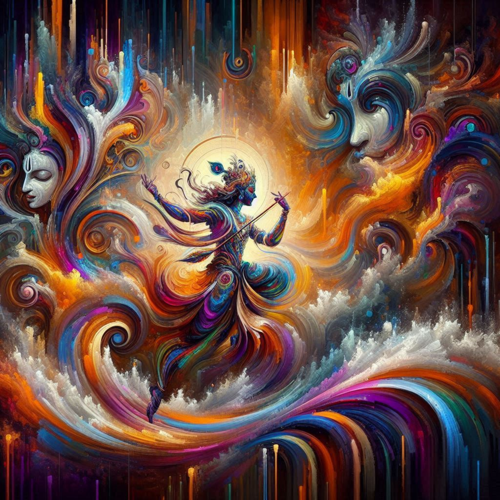 Divine Expressions: Abstract Images of Gods #AbstractArt # ...