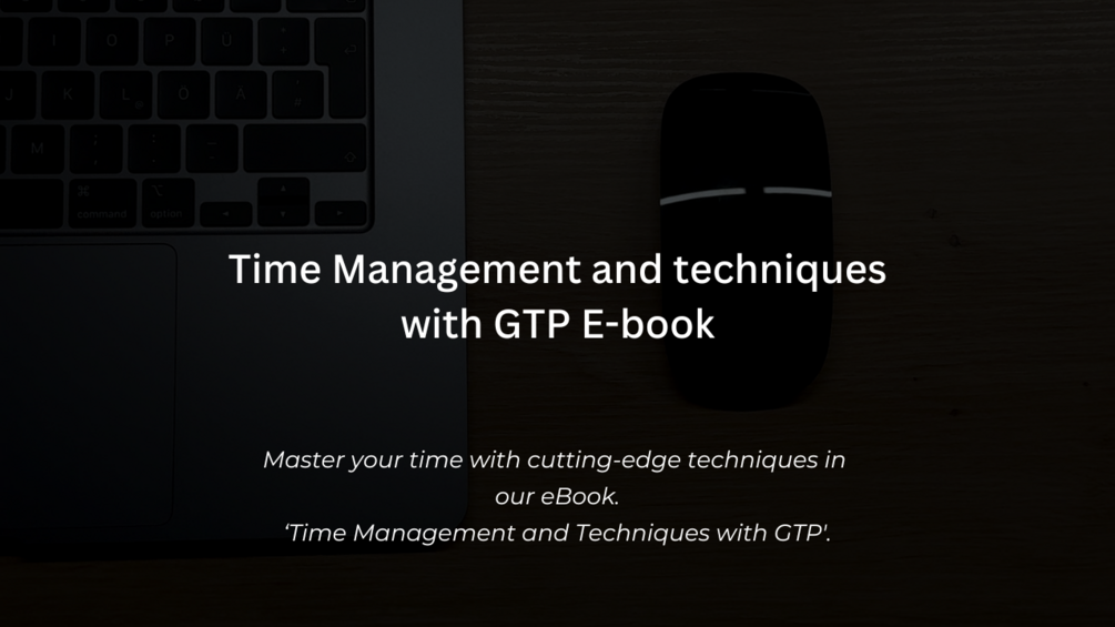 Time management with Chat-GPT