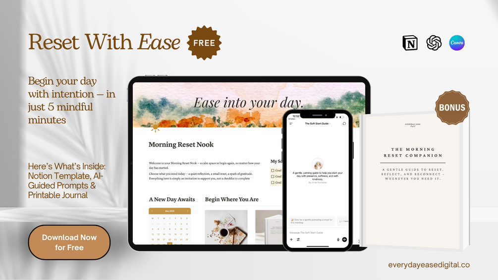 Morning Reset Nook + Companion