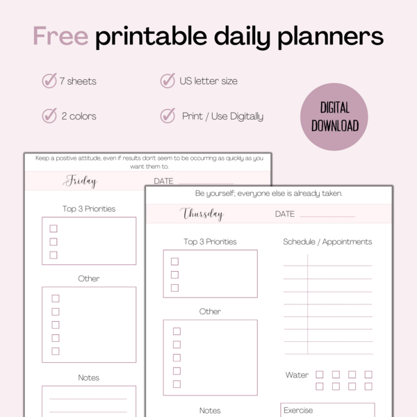 Blossomify Planners