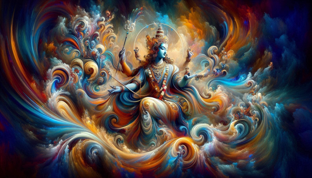 🎨 Divine Expressions: Abstract Art of the Gods 🌟