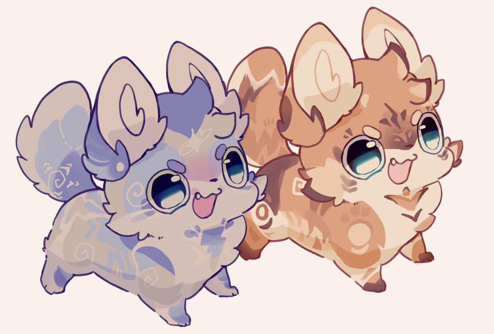 Chibi Pup Base (Shading included)