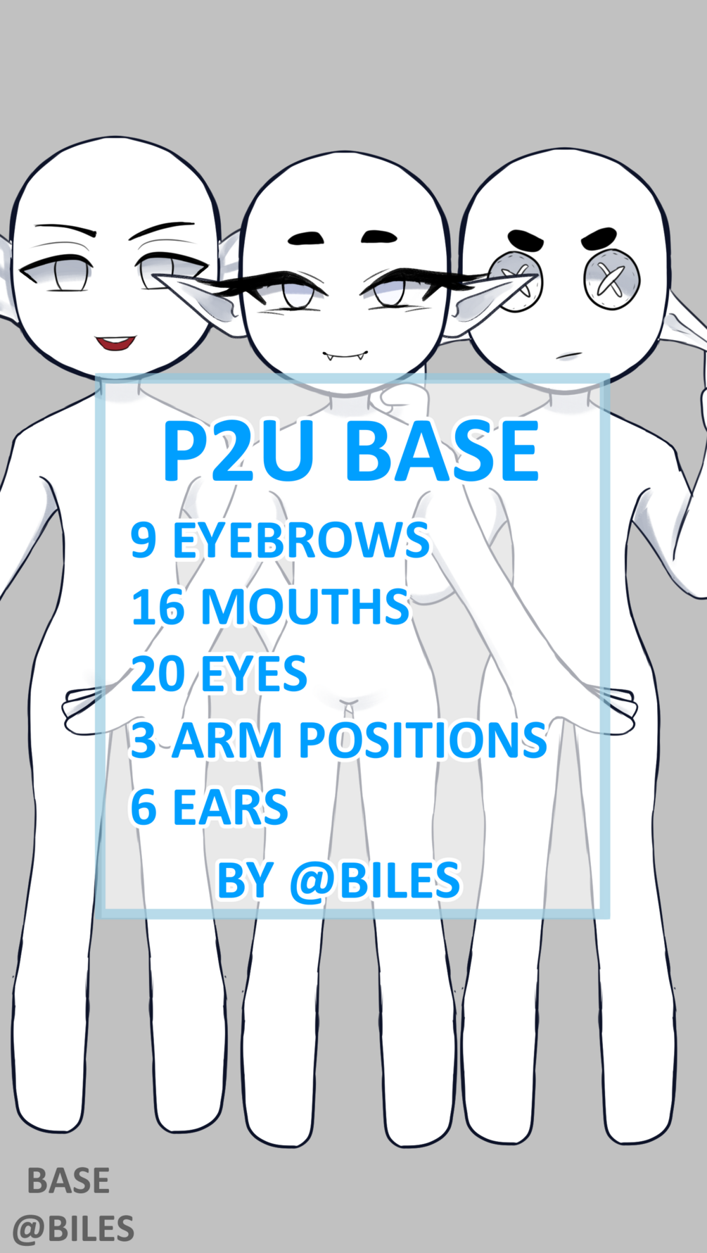 P2U Base chibi - By Biles