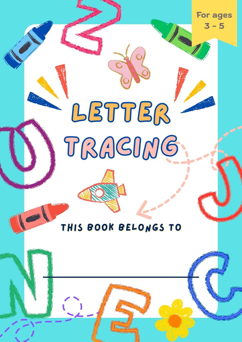 Letter Tracing Book for Kids