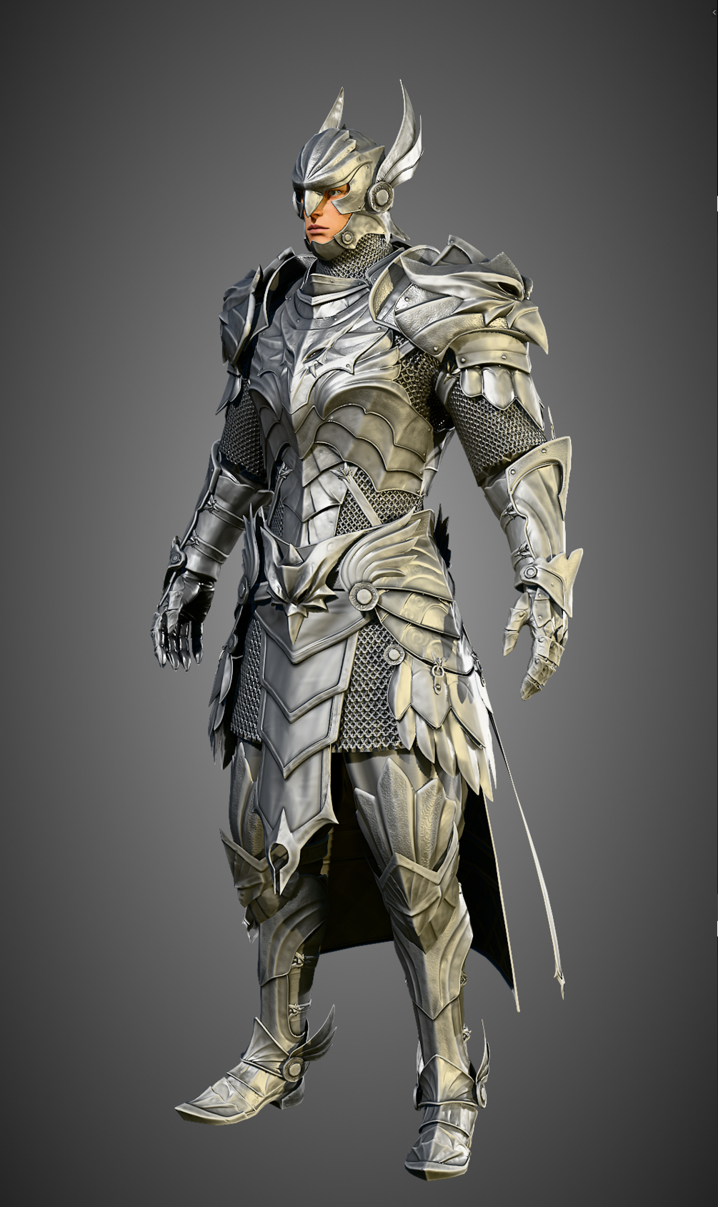 3D Game character (Armor) modeling with Blender - Videos and Project files