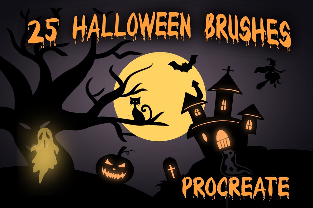 Halloween Brushes - Procreate