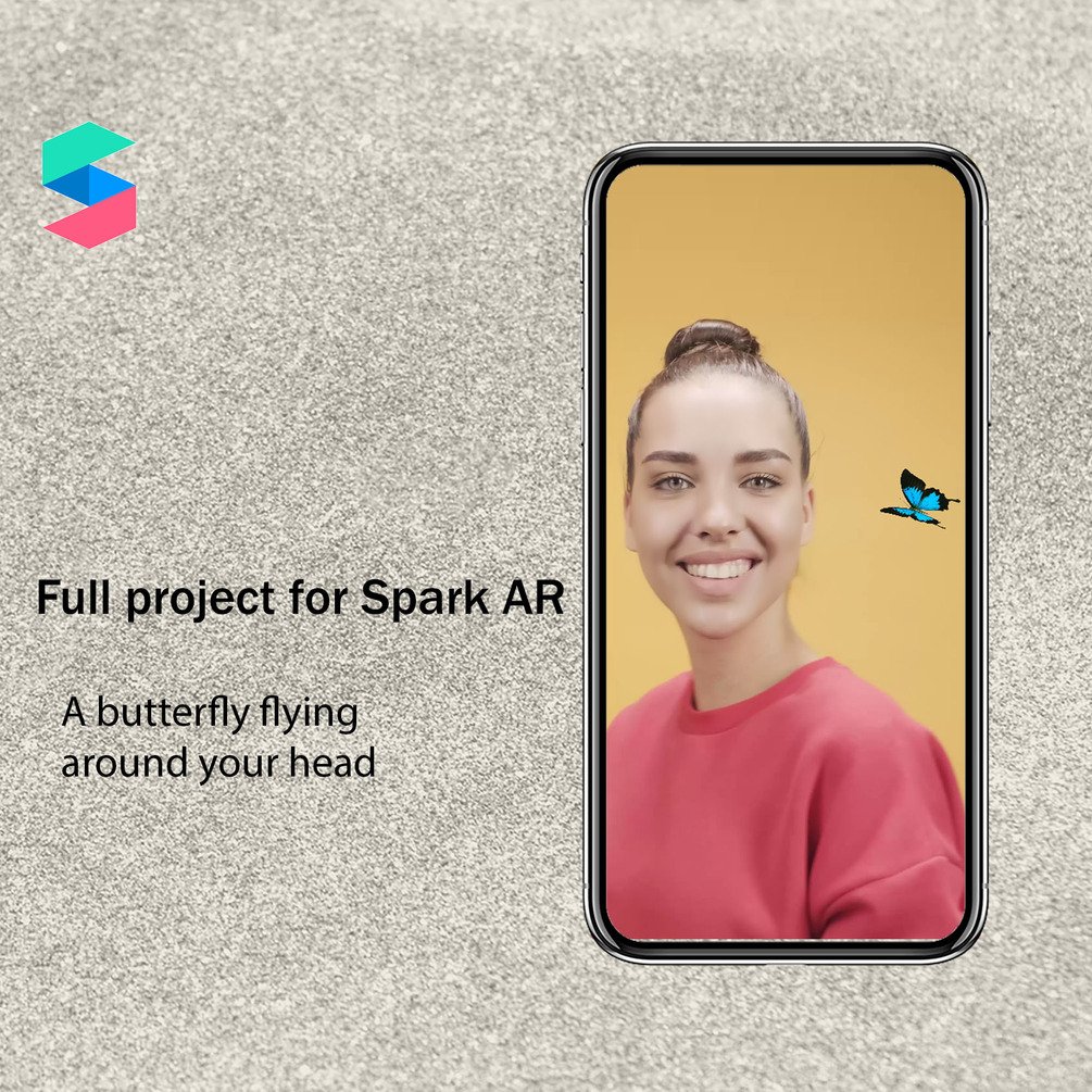 Butterfly for Spark AR