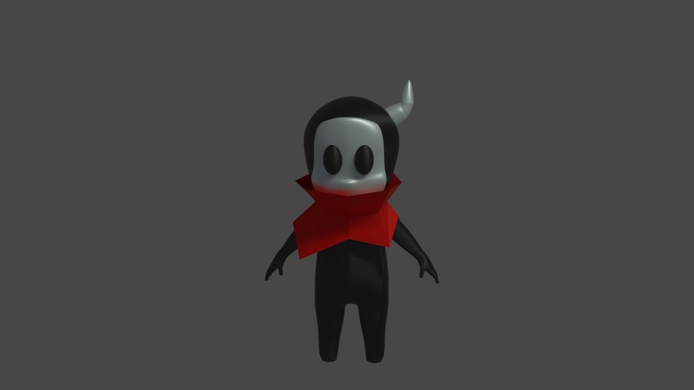 3D Modeling Chibi Evil Base ( Blender Assets )