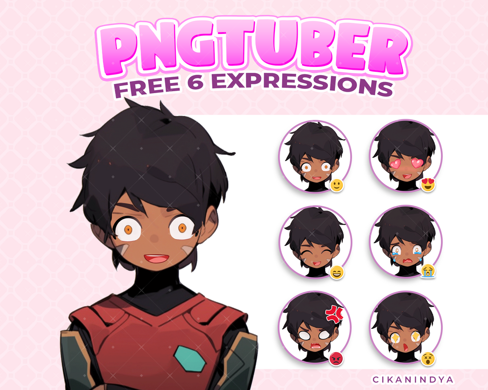 PNG Tuber | Instant PNG Tuber Boy Character for Live Broadcasting | Get ...