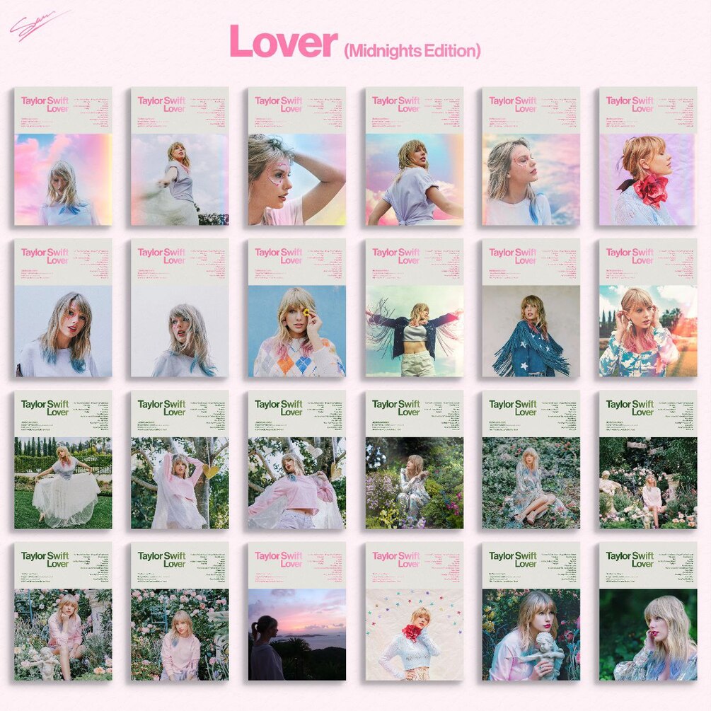Lover Posters Collection (Midnights Edition)