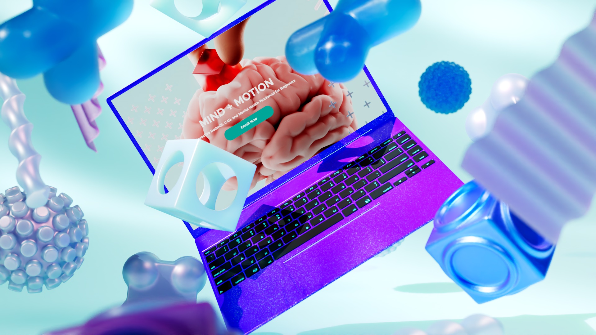 LEARN C4D + REDSHIFT in 2024 | MIND + MOTION WORKSHOP - Effectatron