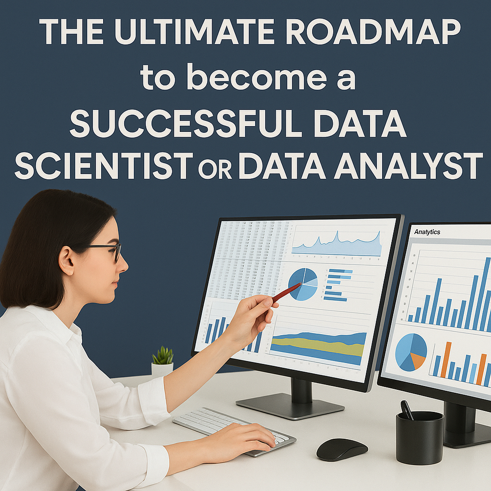 The Ultimate Roadmap to Become a Successful Data Scientist or Data Analyst