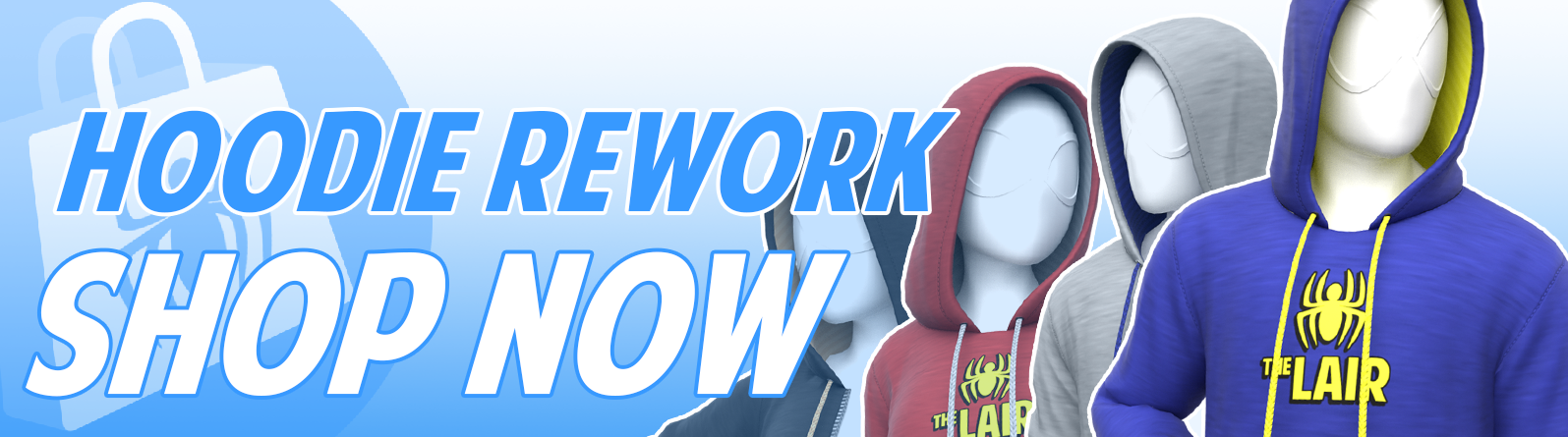 🔷 ALL NEW HOODIES AND HOODIE REWORK 🔷 - The Lair Shop