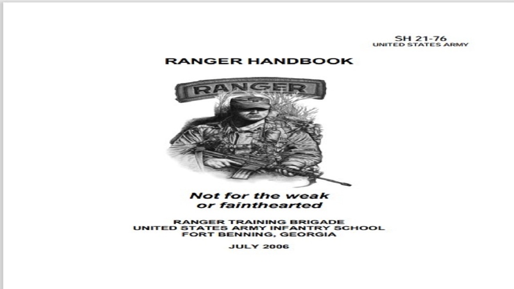 RANGER HANDBOOK - United States Army - Manual SH-21-76