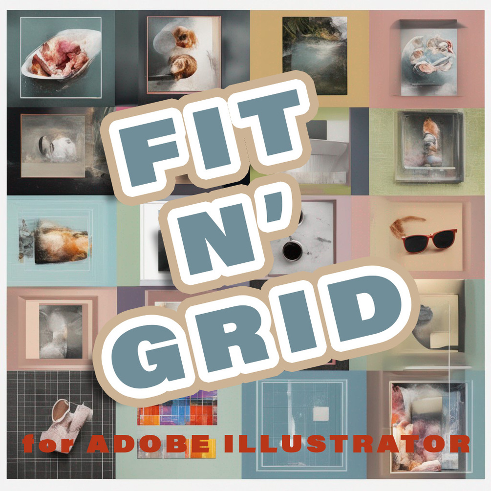 Fit N Grid (Adobe Illustrator script)