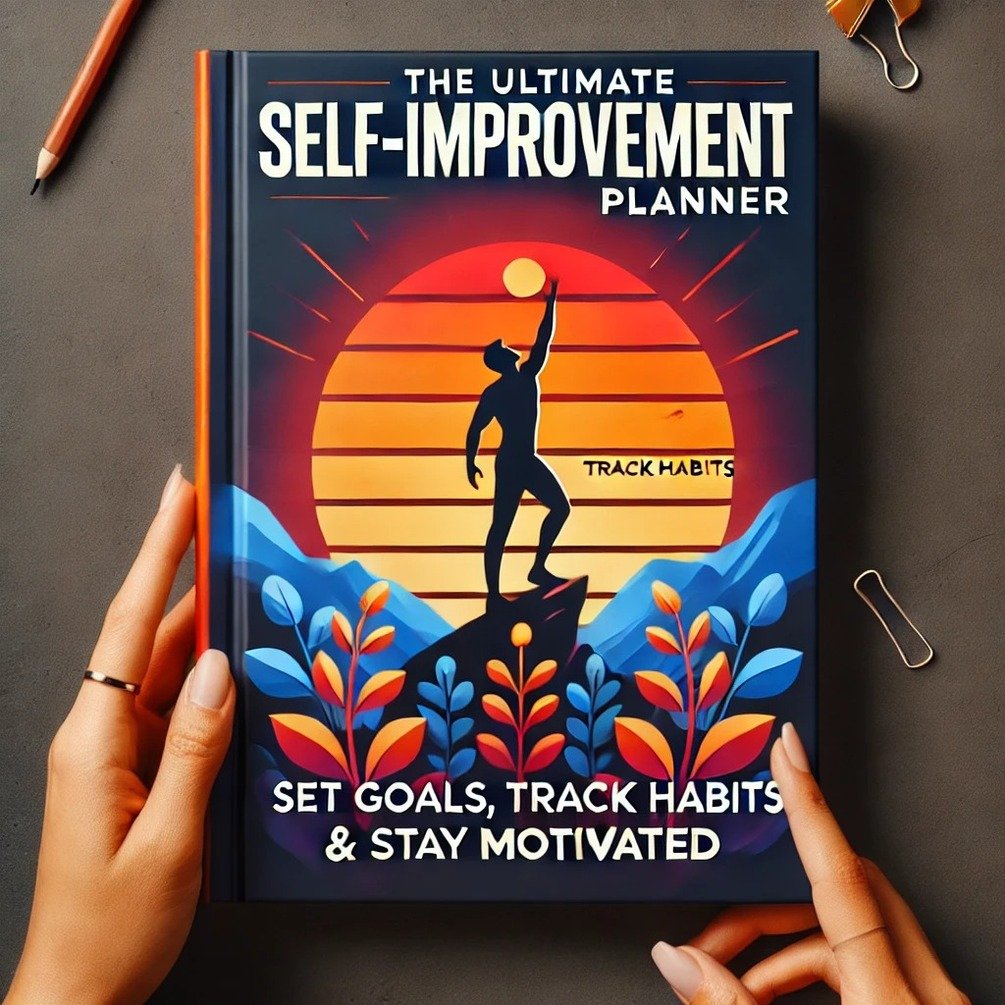 The Ultimate Self-Improvement Planner – Set Goals, Track Habits & Stay ...