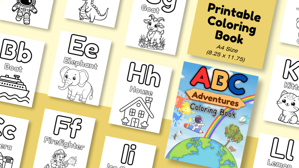 Printable Coloring Book for Kids
