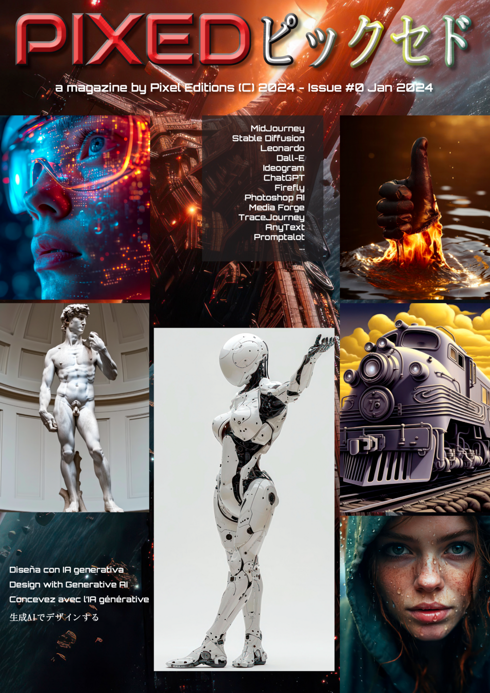 PIXED MAGAZINE #0 MULTILINGUAL